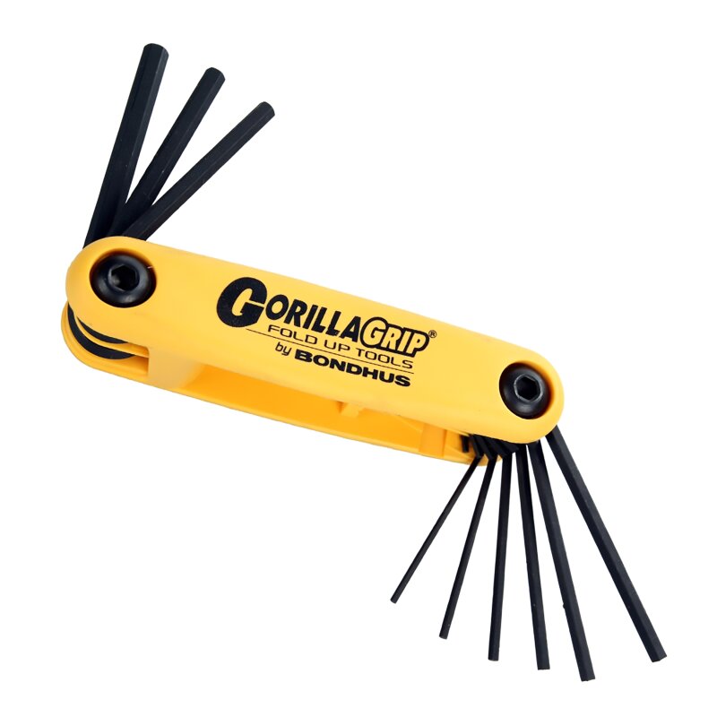BONDHUS Allen Wrench Set - Small Inches - Hexagon socke