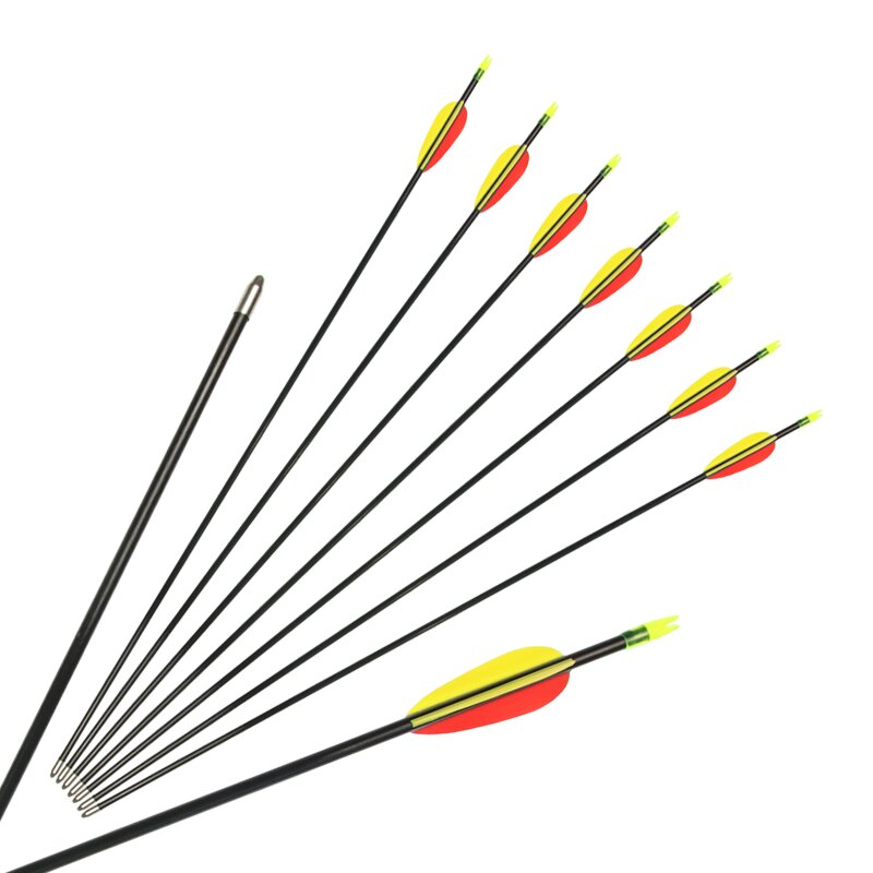 STRONGBOW Arrow-Black - Fiberglaspfeil | Länge: 30 Zoll