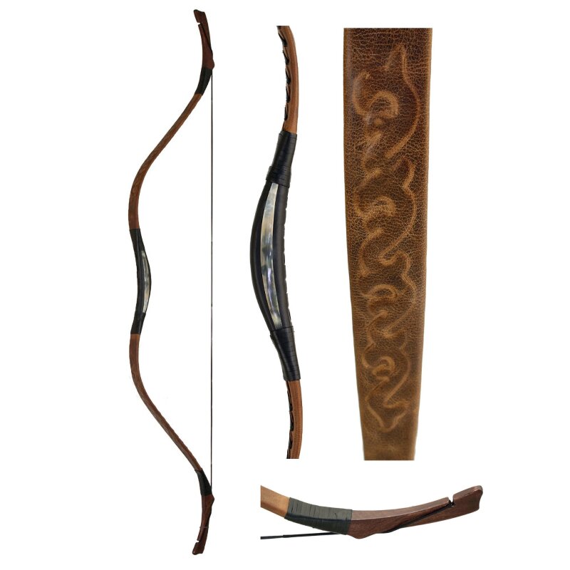 Mongolian Horsebow Mongol - 52 inches - 30-50 lbs - Out