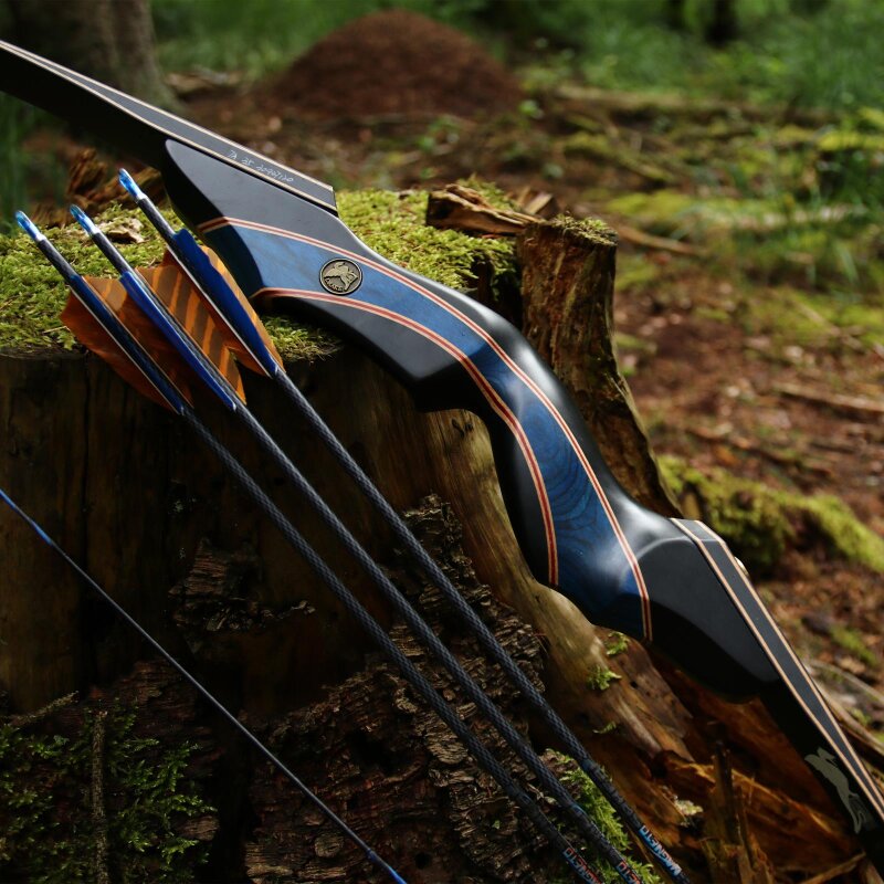 DRAKE ARCHERY ELITE Blue Royal - 60 Zoll - 20-60 lbs