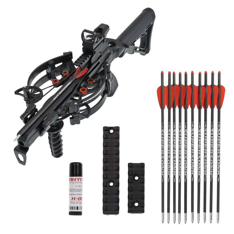 [SET] X-BOW FMA Supersonic REV - 120 lbs - inkl. Red Do