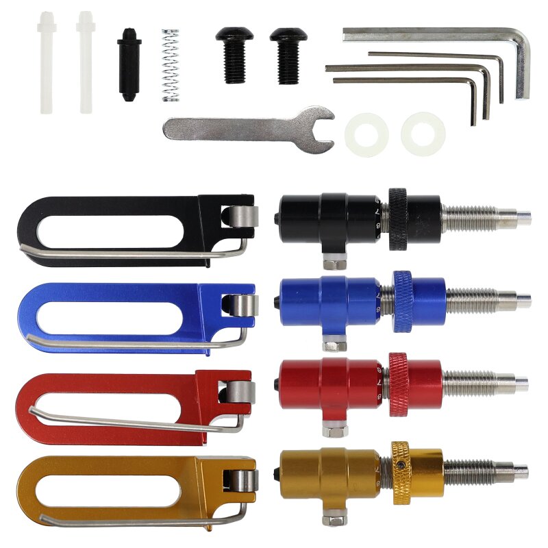 DRAKE ARCHERY Recurve PRO Set - Button & Arrow Rest - O