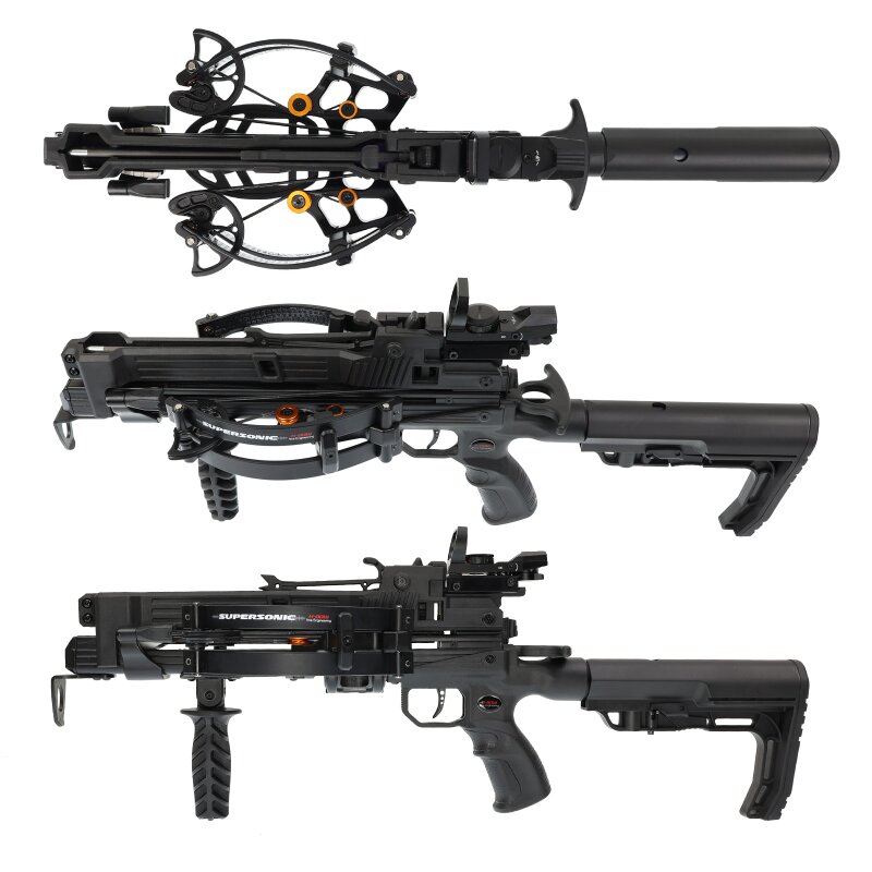 [SET] X-BOW FMA Supersonic REV TACTICAL - 120 lbs - Arm