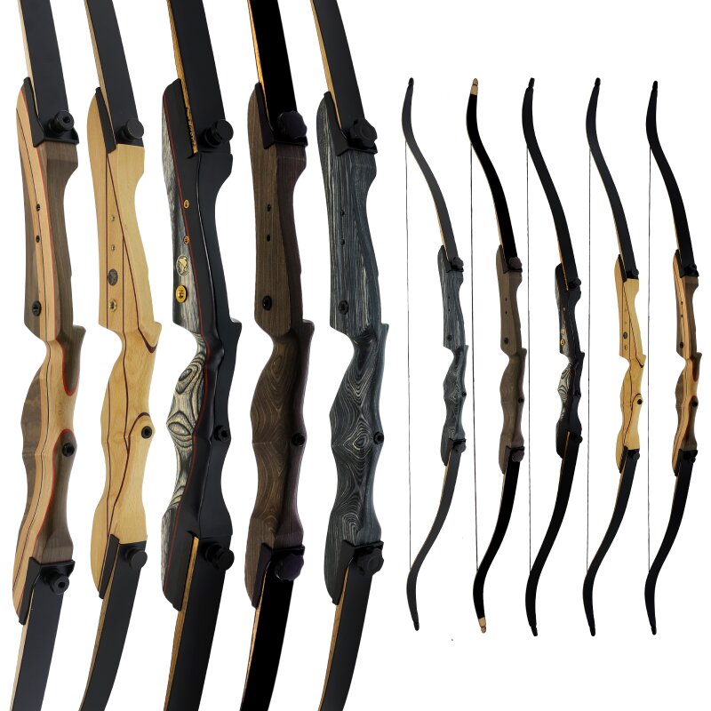 EINSTEIGERSET | DRAKE Recurvebogen - 16-42 lbs - 62-70