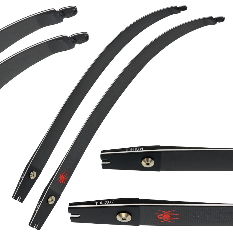 Wurfarme | SPIDERBOWS - ILF - SCF - Carbon/Foam - 20-40