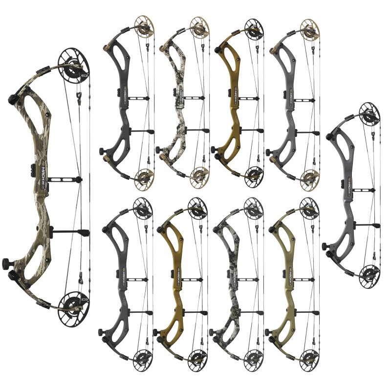 PSE Mach 35 DS Carbon - 40-80 lbs - Compoundbogen - O