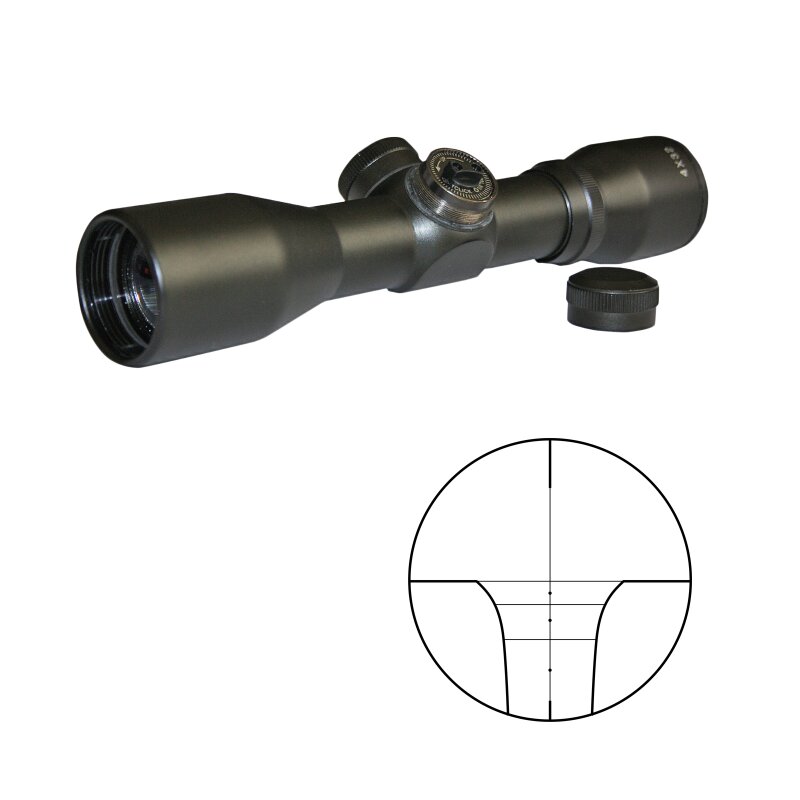CARBON EXPRESS 4x32 - Typ 2 (19mm Weaver) - Scope - Out